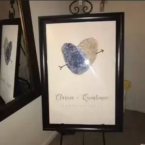 Contemporary Wedding Guestbook Idea for Modern Couples made with Your ...